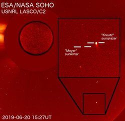 A Doomed Comet Just Fell Into the Sun. Here's the Video. | Space