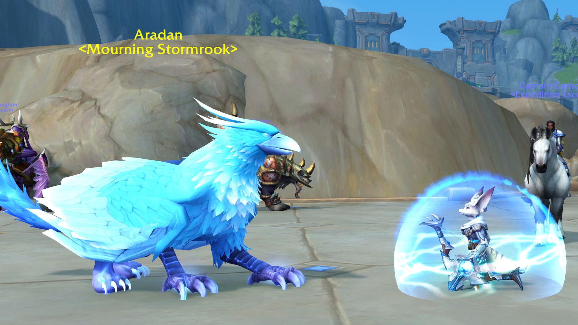 Spirit beast Aradan: How to tame the stormrook hunter pet in The War ...