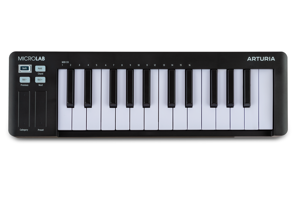 Arturia upgrades its MicroLab MIDI keyboard with new keybed, sustain ...