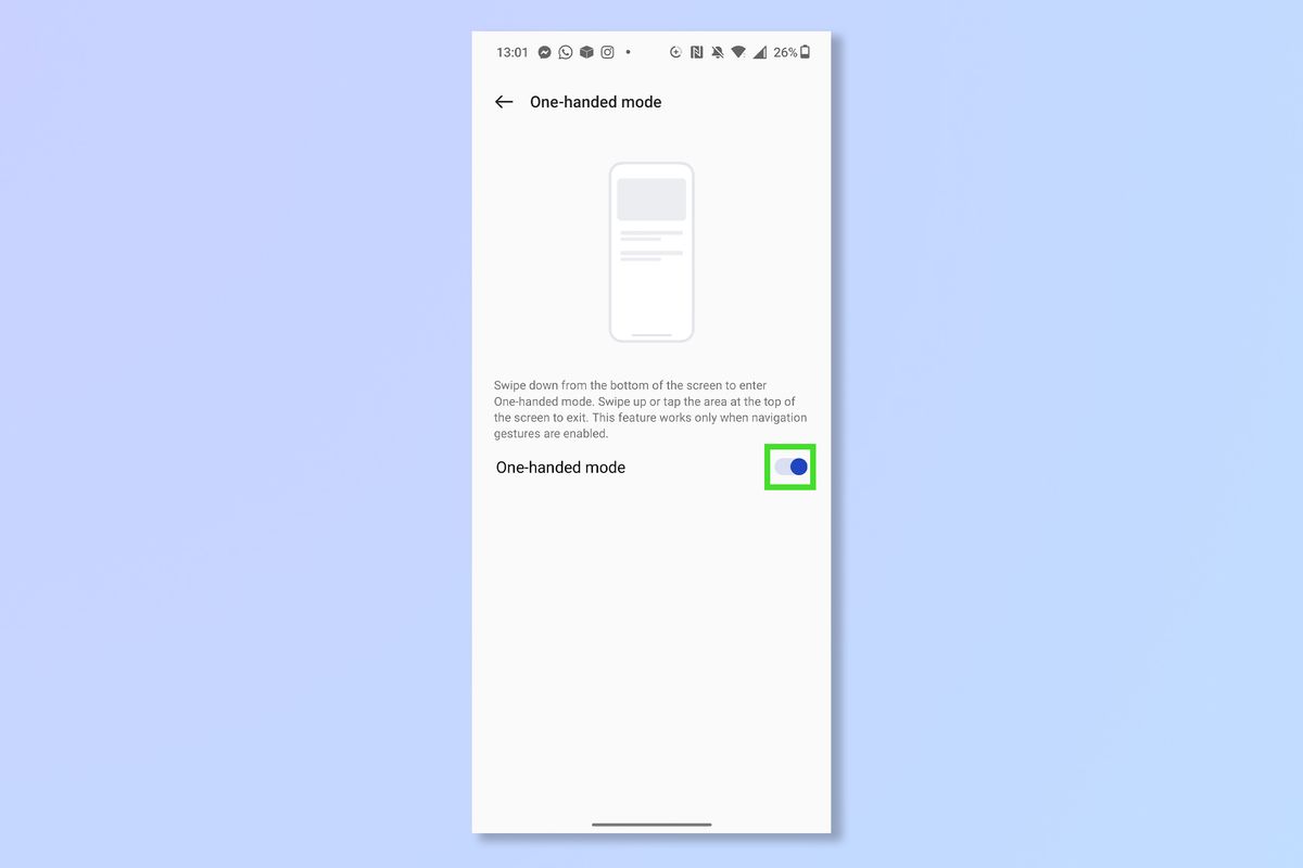 How To Use Android One Handed Mode Toms Guide
