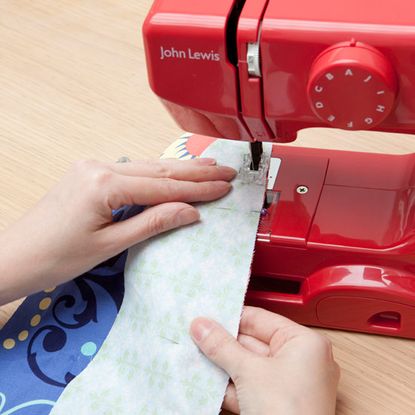 Make a patchwork footstool | Make a colourful patchwork pouffe | Crafts ...