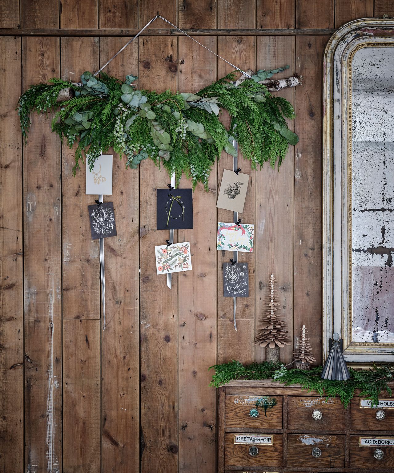 19 Christmas card display ideas for around the home | Ideal Home