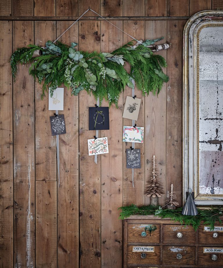 19 Christmas card display ideas for around the home | Ideal Home