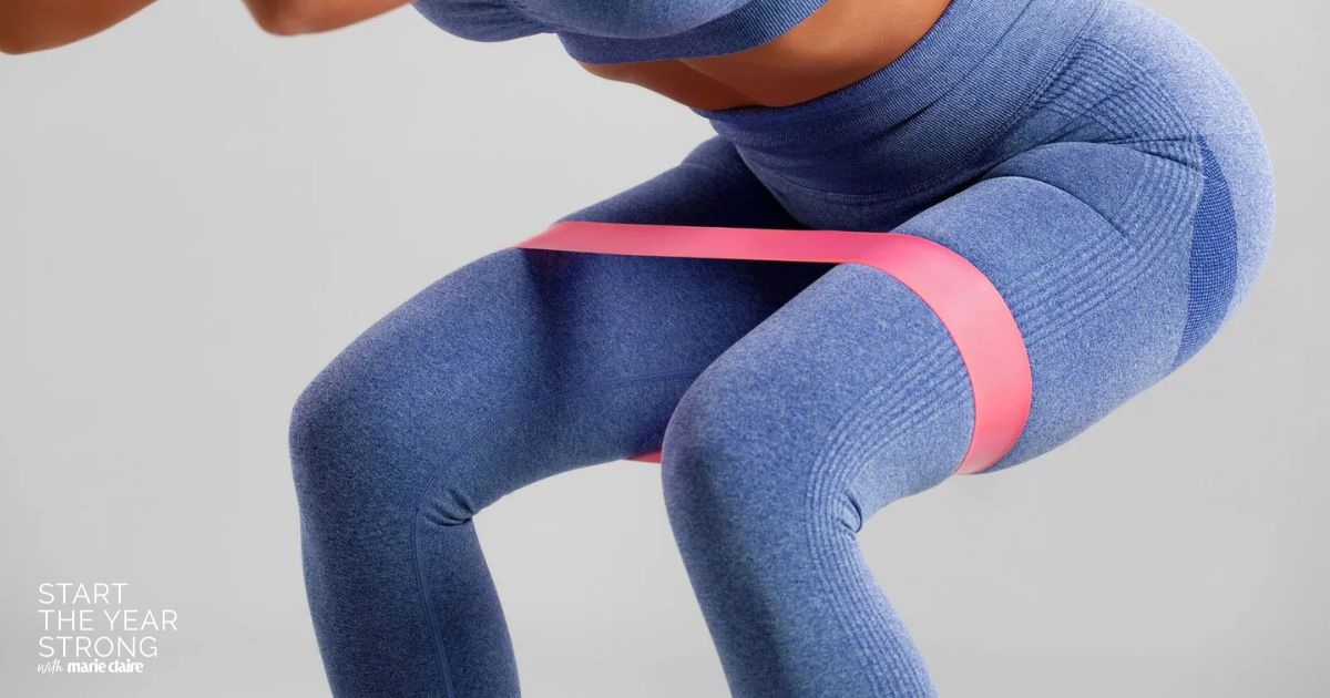 5 Best Resistance Band Leg Workouts For Beginners, Ever | Marie Claire UK