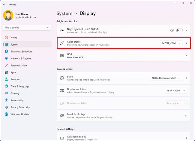 How to get correct color profile for your monitor on Windows 11 ...