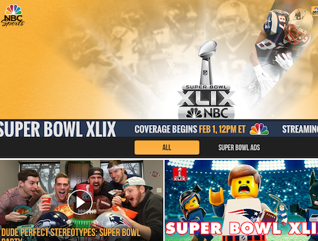 NBC Sets Up Streaming Showcase for Super Bowl TV Ads | Next TV