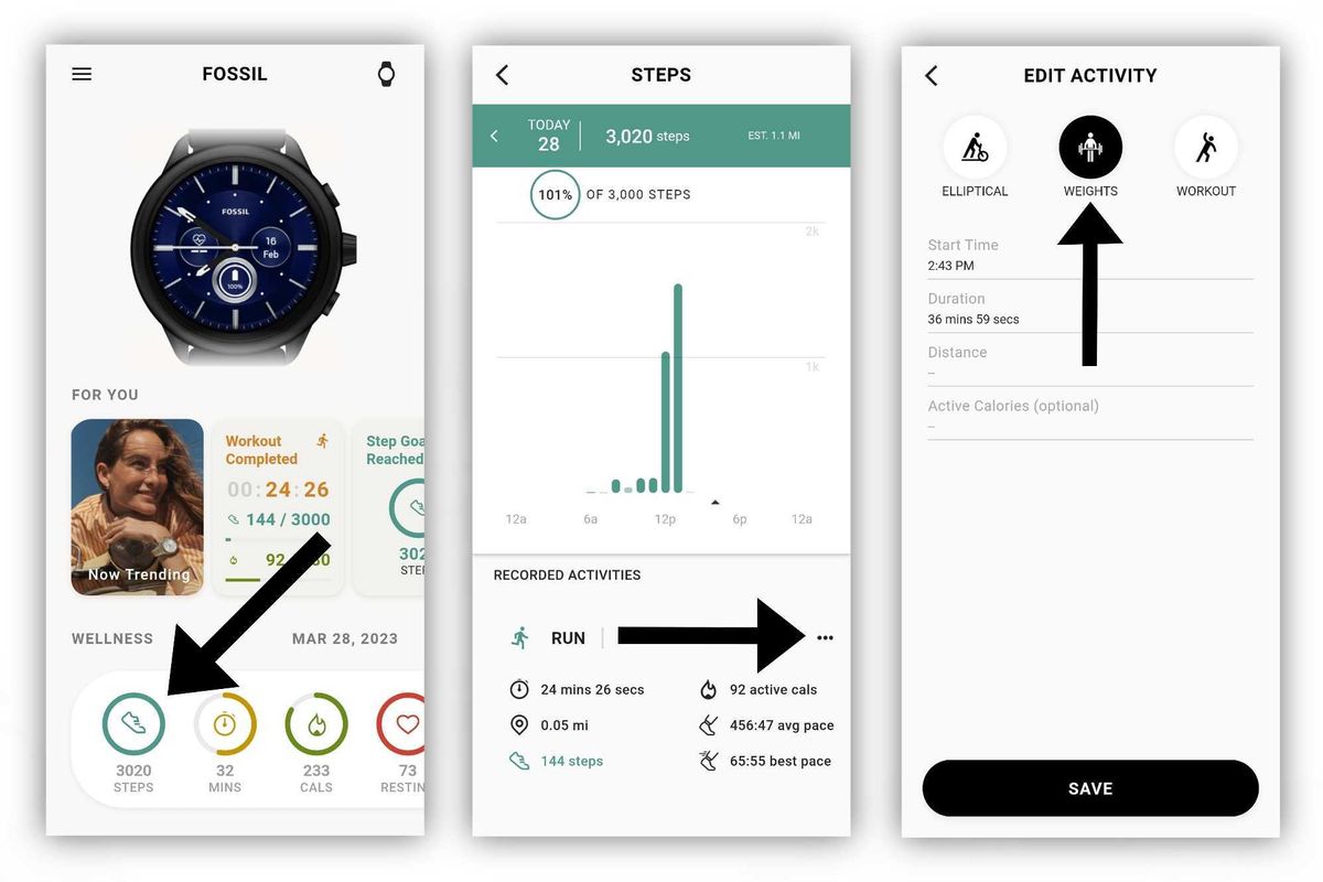 How to use Fossil's Wellness app | Android Central