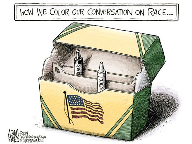 Editorial cartoon US race | The Week