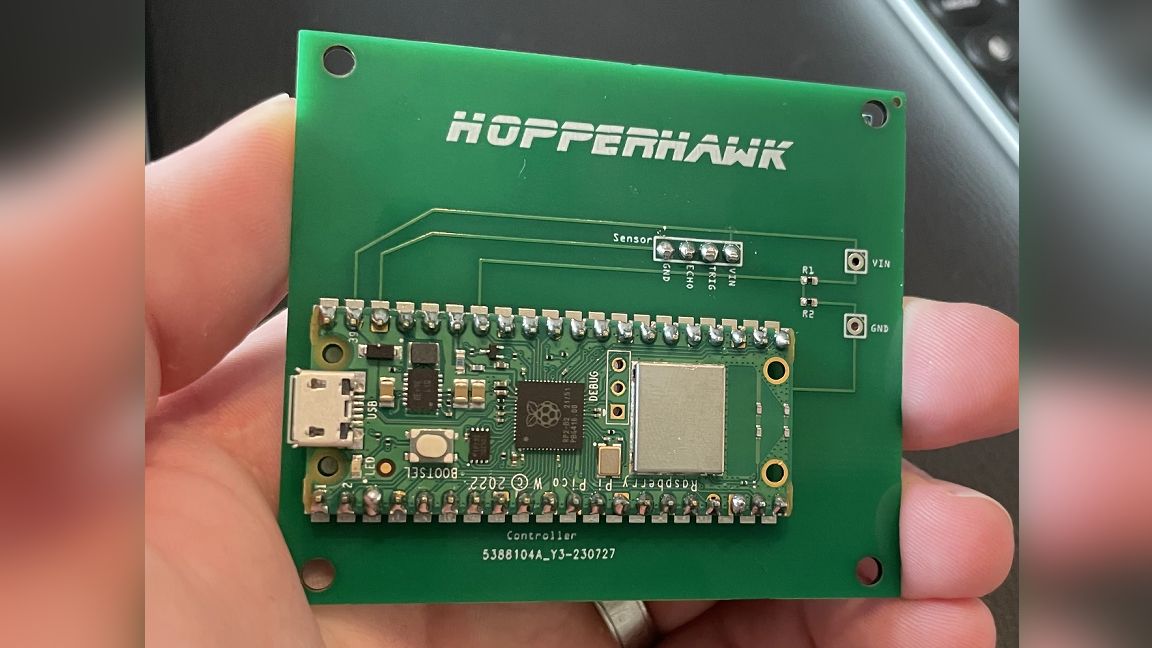 Raspberry Pi Pico Monitors Pellet Smoker’s Hopper Level with Web App | Tom's Hardware