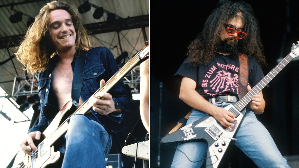 This footage of a teenage Cliff Burton jamming For Whom The Bells Tolls ...