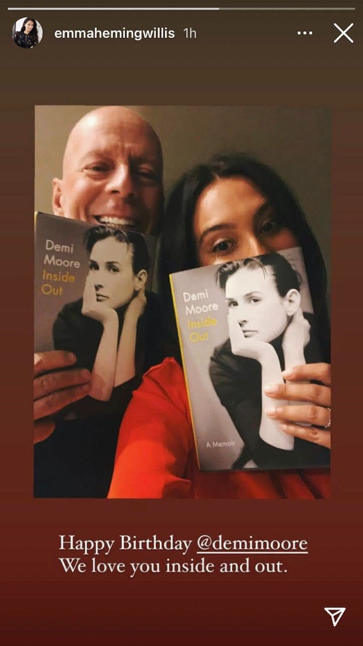 Bruce Willis And Wife Emma Heming Send Sweet Message To Ex Demi Moore ...