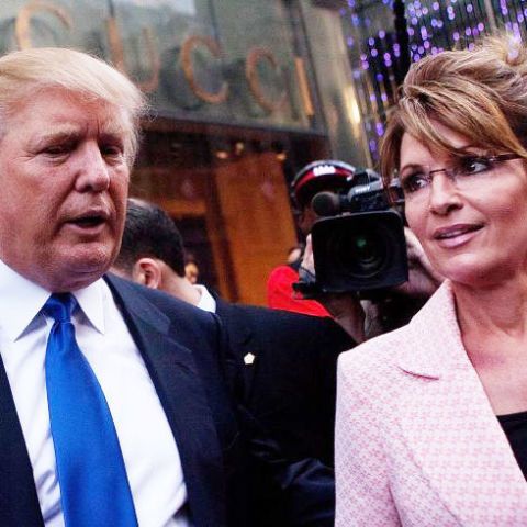Sarah Palin Interviewing Donald Trump for Presidential Election | Marie ...