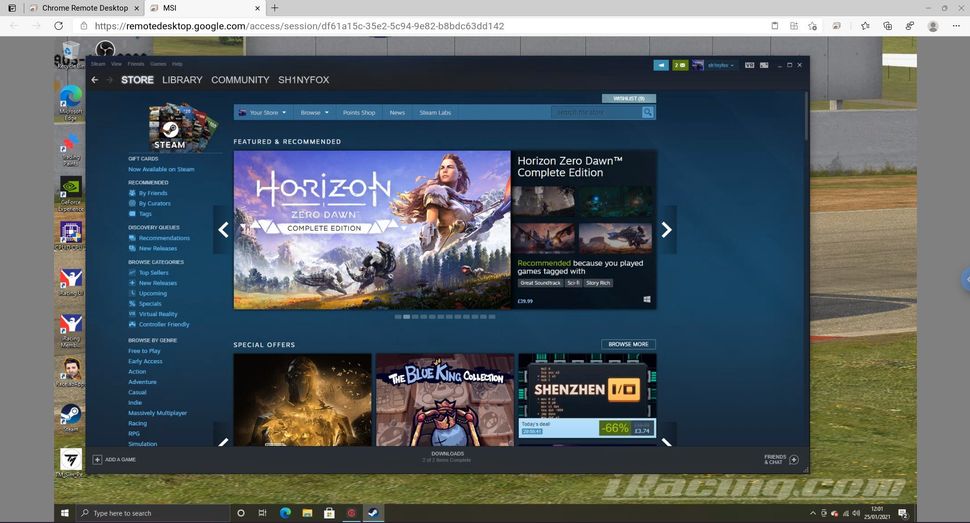 Chrome Remote Desktop is so good you shouldn't look at anything else ...