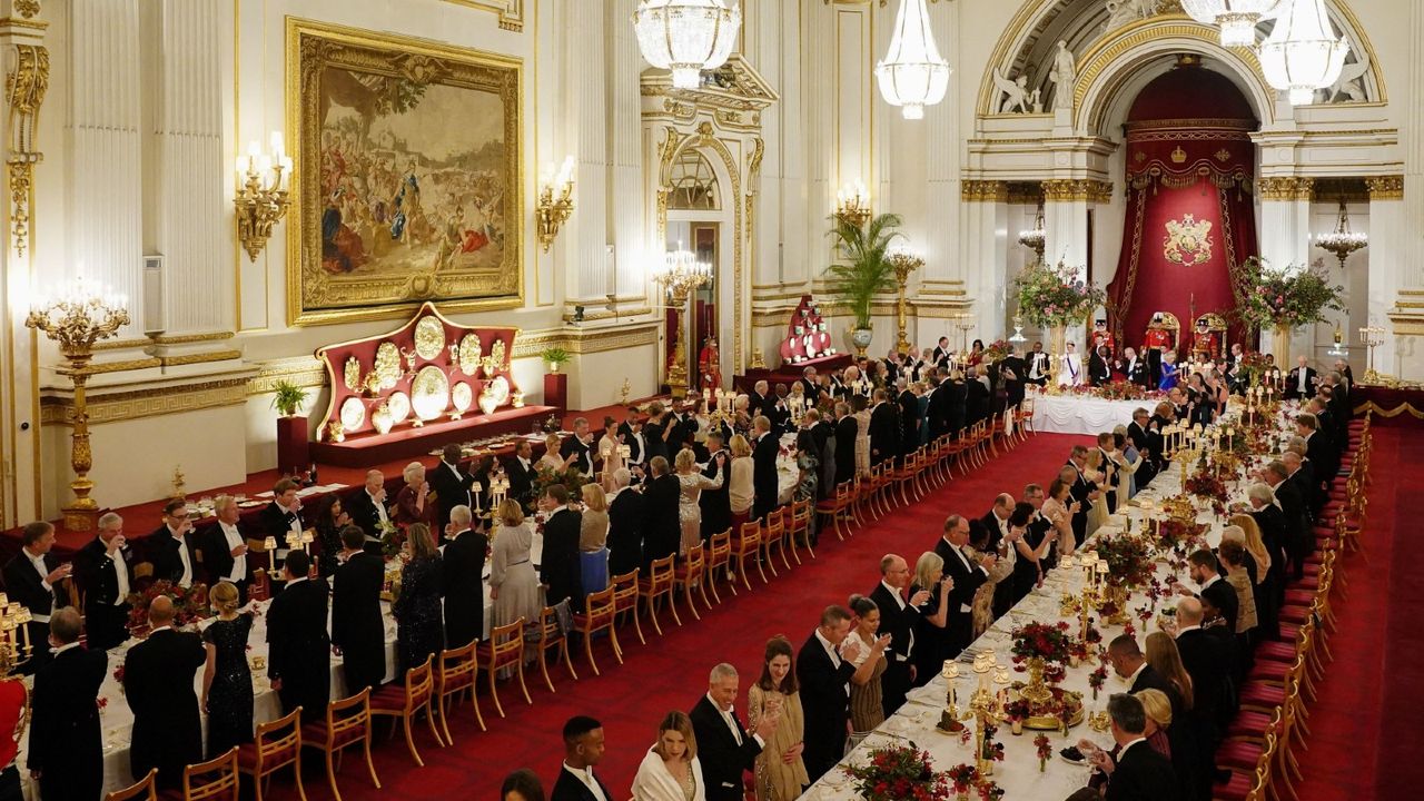 The sweet symbolism behind the flowers at the State Banquet | Woman & Home