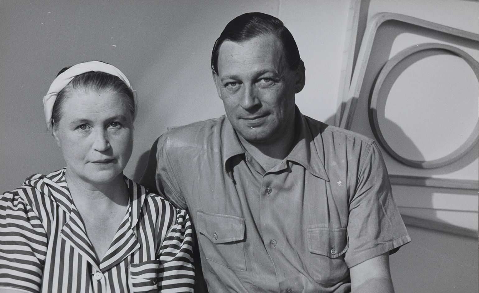 Alvar Aalto and Aino Marsio-Aalto at the Bard, New York | Wallpaper