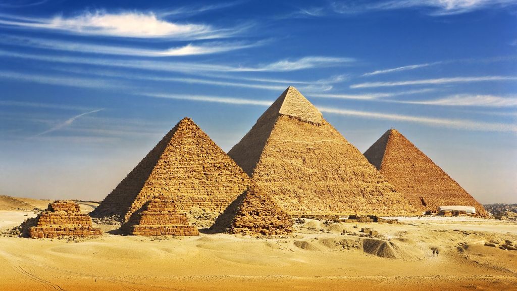 What did the ancient Egyptian pyramids look like when they were built ...