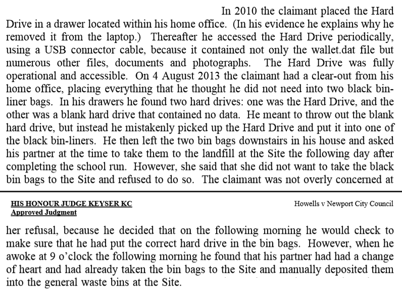 High court ruling ends man's hopes of recovering $750M bitcoin hard ...