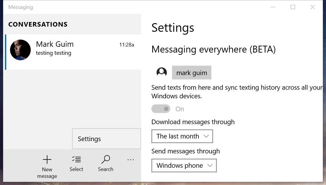 How to use Messaging Everywhere in Windows 10 | Windows Central