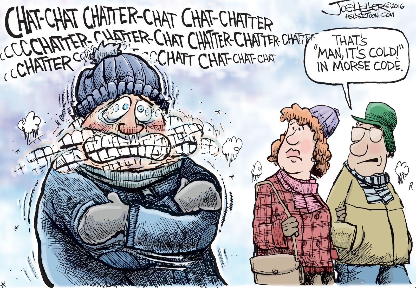 Editorial cartoon U.S. cold weather winter | The Week