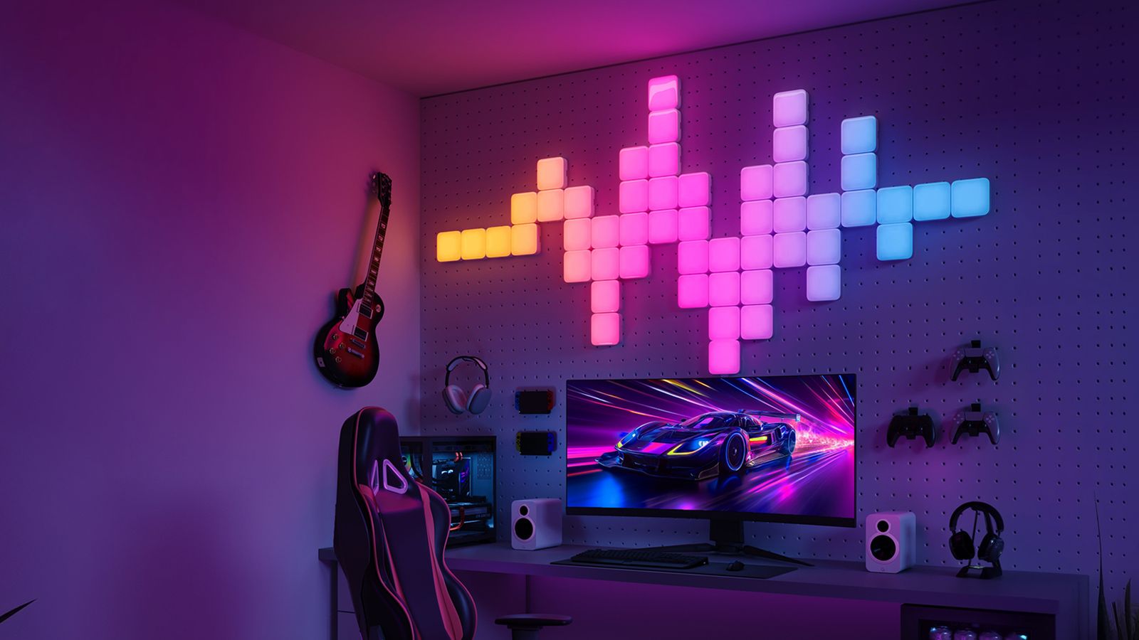 Govee Mini Panel Lights review: fantastically fun and versatile wall ...