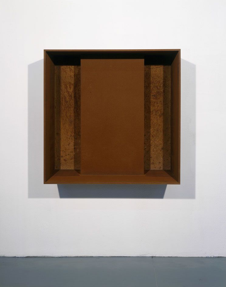 Donald Judd's Cor-ten steel sculptures on show | Wallpaper