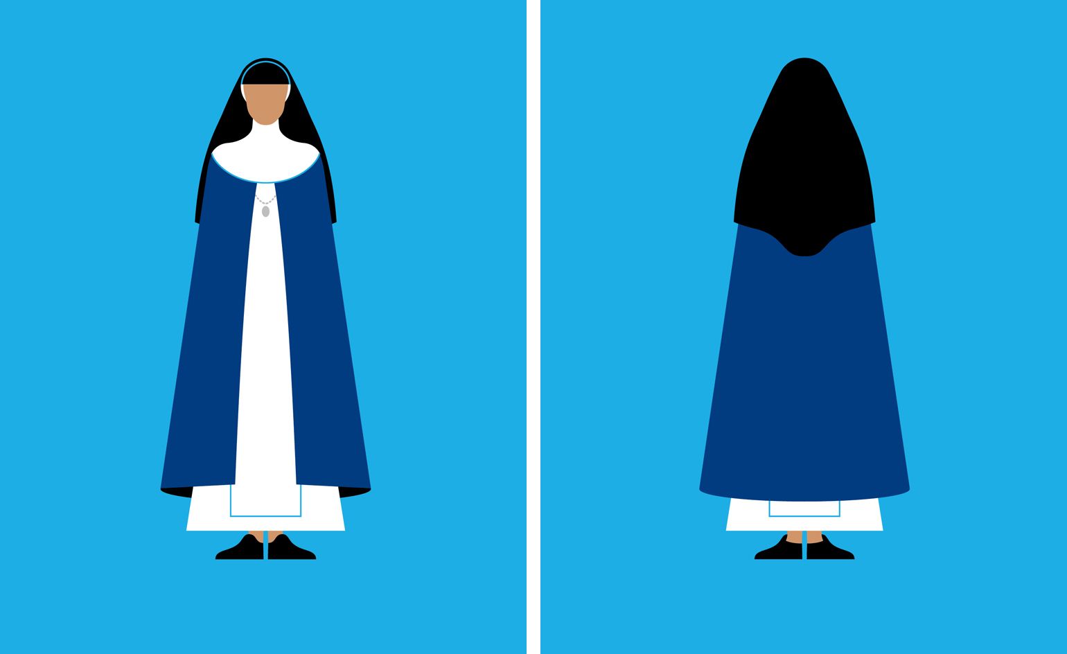 How the nun’s habit shaped religion, fashion and semiotics | Wallpaper