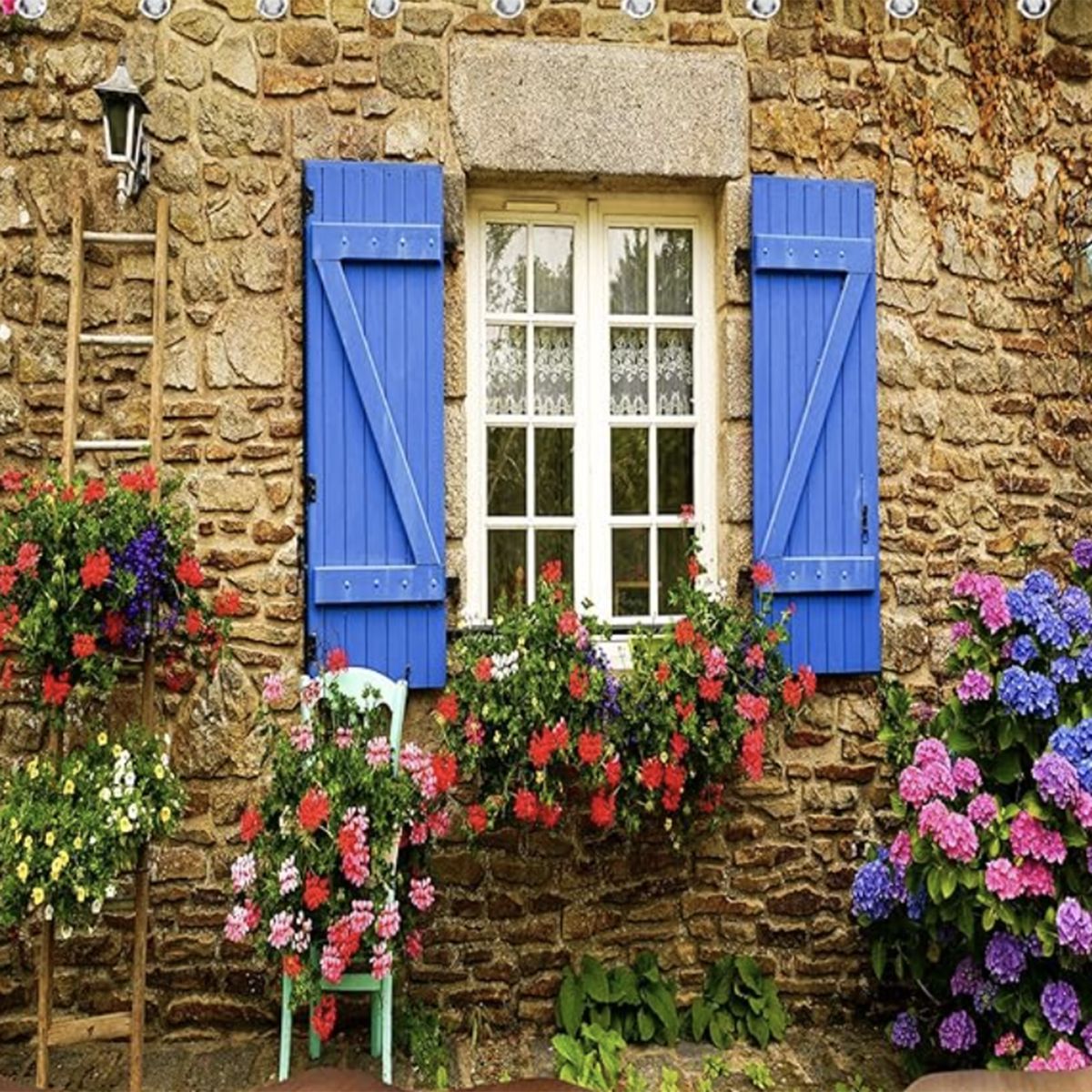 Here's why people are hanging shower curtains in their gardens ...