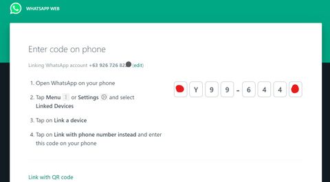 WhatsApp's new login method on the web uses a one-time code | Android ...