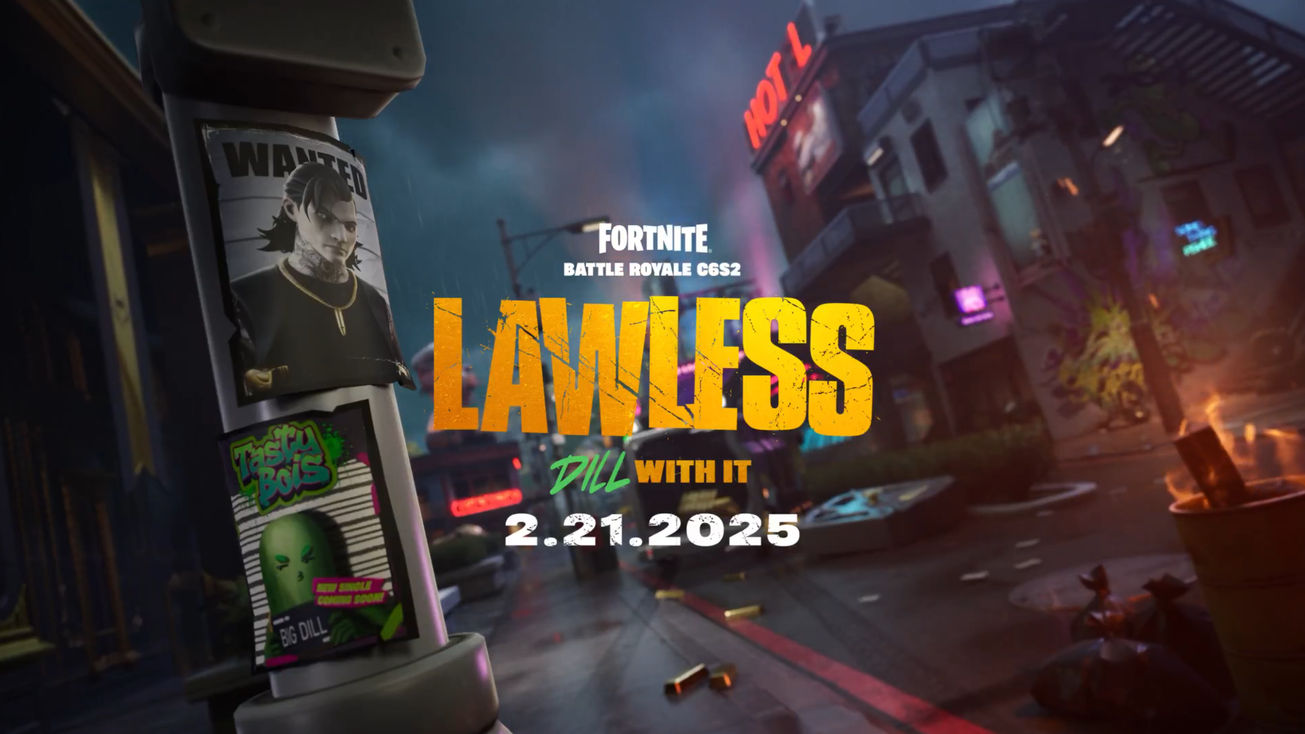 Fortnite's next season is called 'Lawless' and will seemingly let you ...