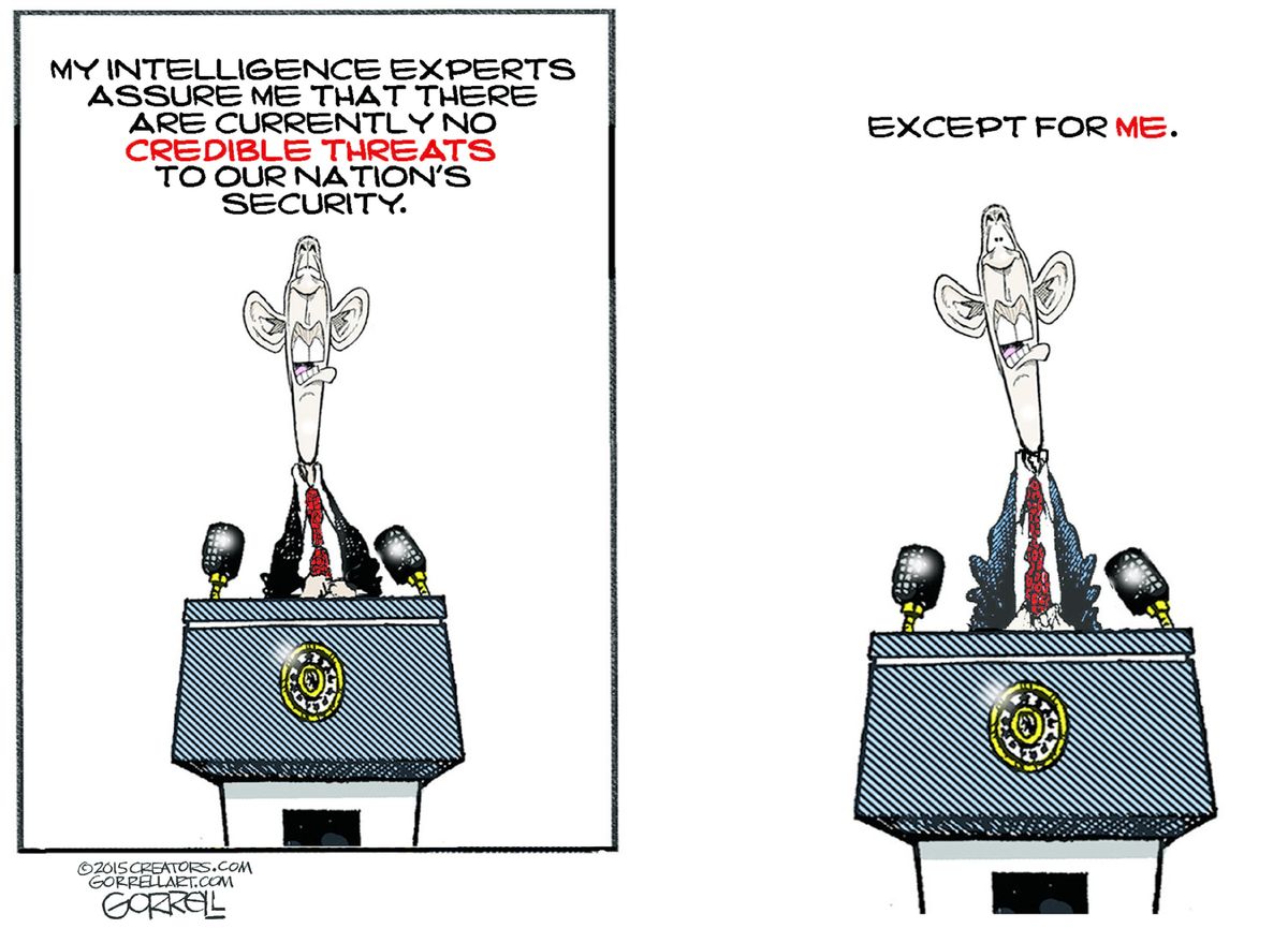 Obama cartoon U.S. Homeland Security | The Week