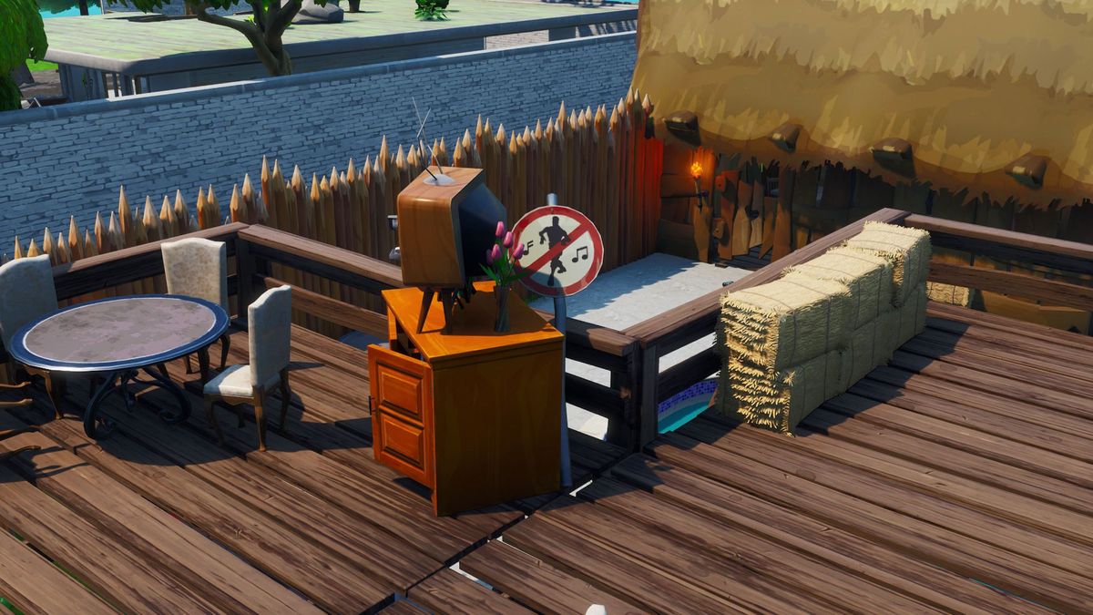 Fortnite No Dancing signs locations: Where to find and destroy No ...