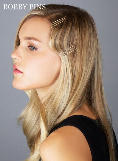 Ideas for Hairstyles with Bobby Pins - How to Use Bobby Pins | Marie Claire