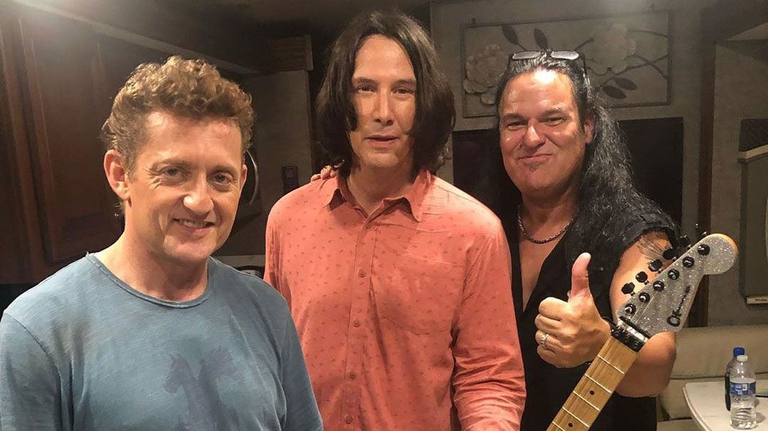Did Keanu Reeves just reveal the Bill & Ted reboot’s excellent new ...