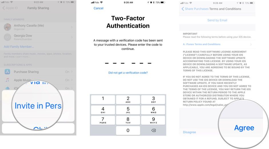 Trouble accepting a Family Sharing invitation? Here's a workaround | iMore