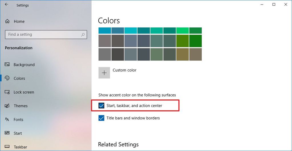 How to fix accent color option not available on Windows 10 | Windows ...