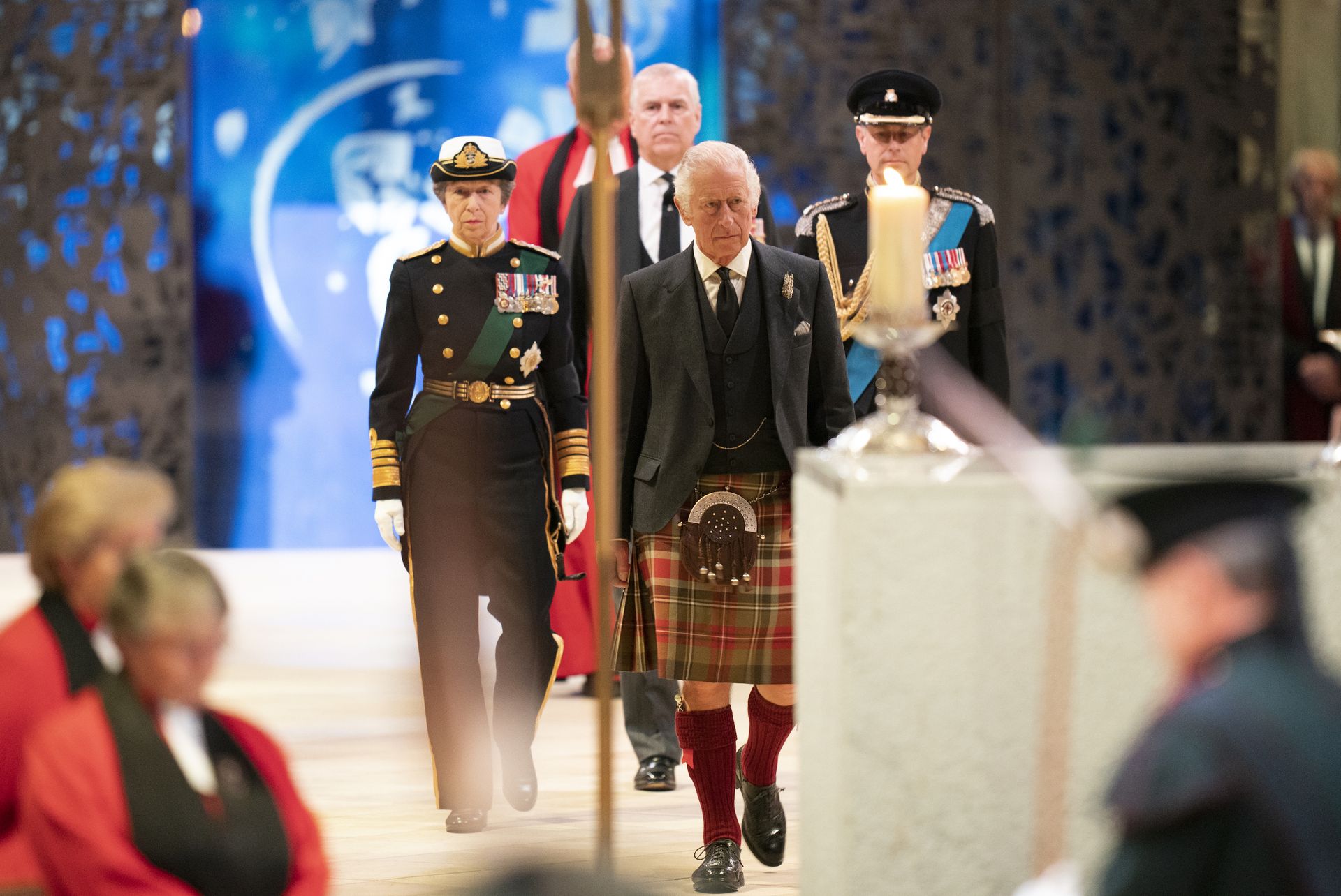 How Princess Anne made history this week at the Vigil of the Princes ...
