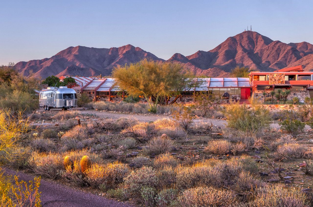 Airstream unveils a Frank Lloyd Wright-inspired trailer | Wallpaper