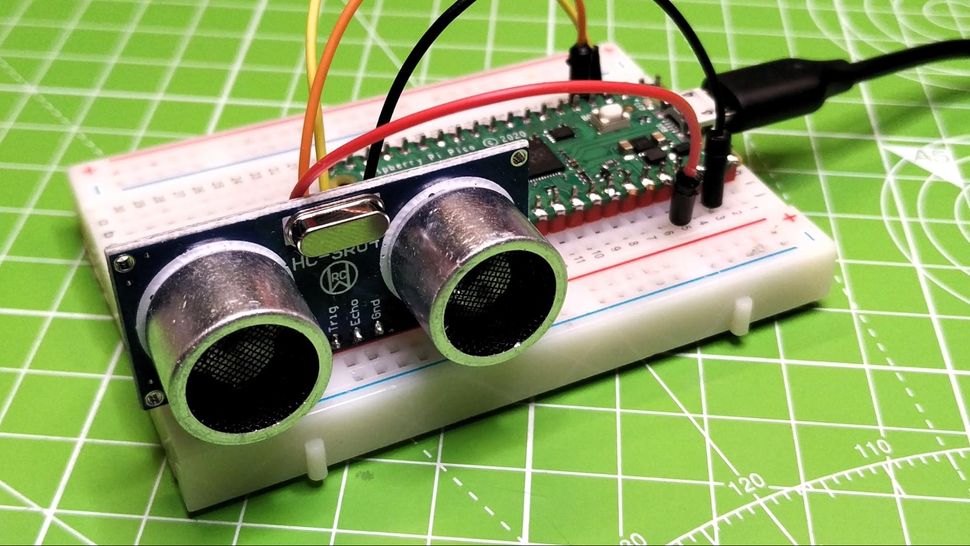 How to Use an Ultrasonic Sensor with Raspberry Pi Pico | Tom's Hardware