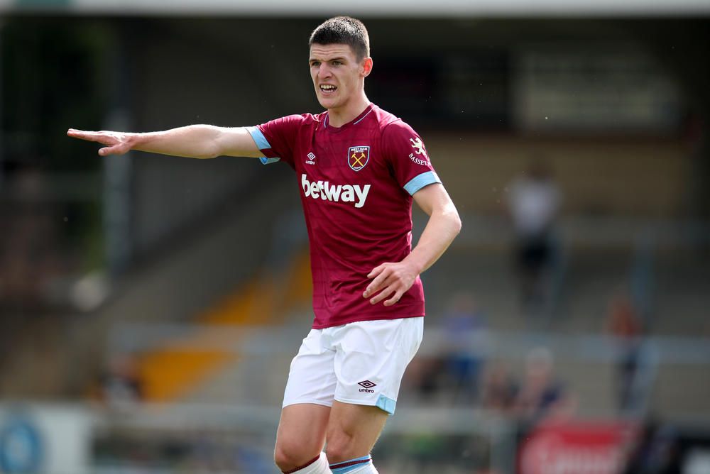 West Ham midfielder Rice named in England squad | FourFourTwo