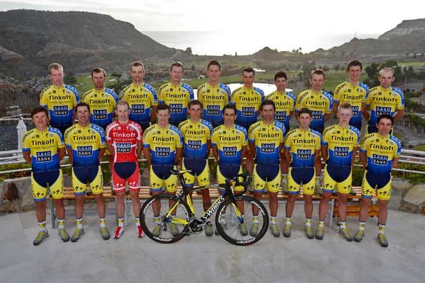 Tinkoff-Saxo line up for 2014 | Cycling Weekly