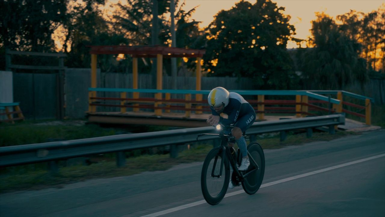 Seven days, 2,230 miles and one hurricane: Leigh Timmis sets one week ...