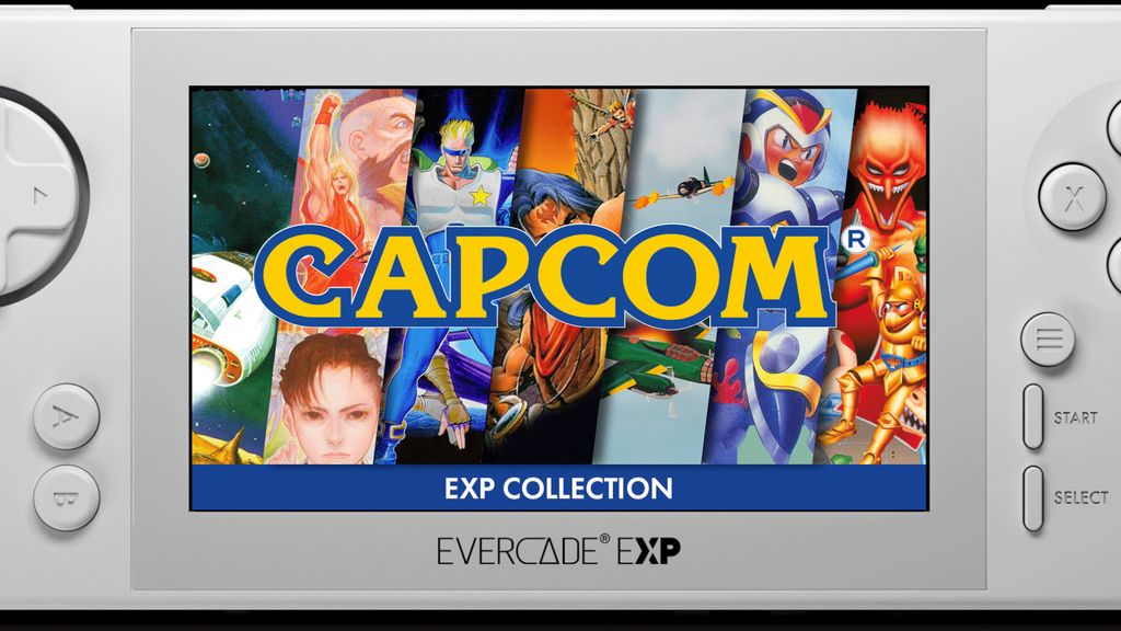 Retro emulation handheld Evercade EXP gets 18 Capcom classics built-in ...