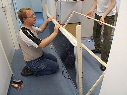 Constructing The Solar Panel Framework, Continued - DIY Solar-Powered ...