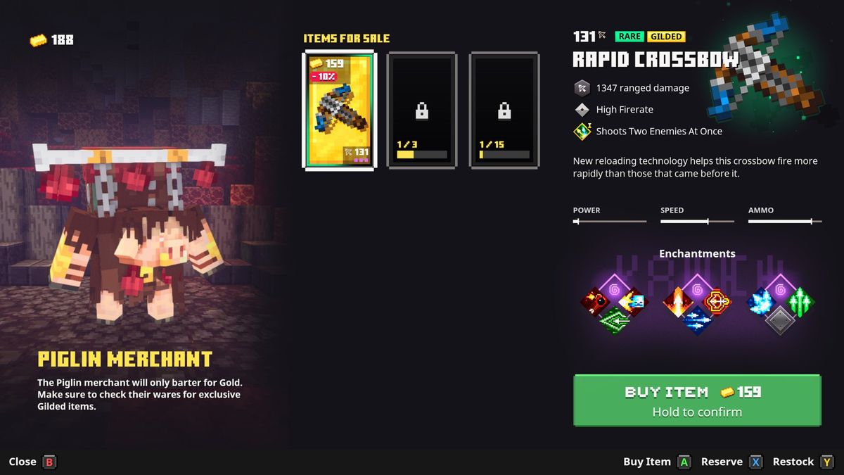 Minecraft Dungeons guide: How to unlock new vendors and upgrade the ...