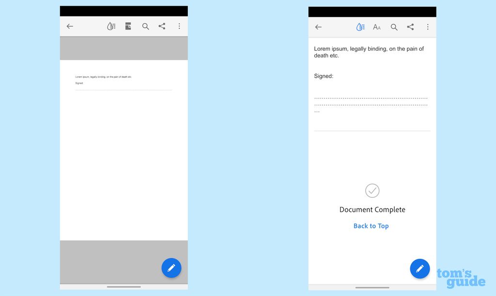 Here's how to sign documents on Android | Tom's Guide