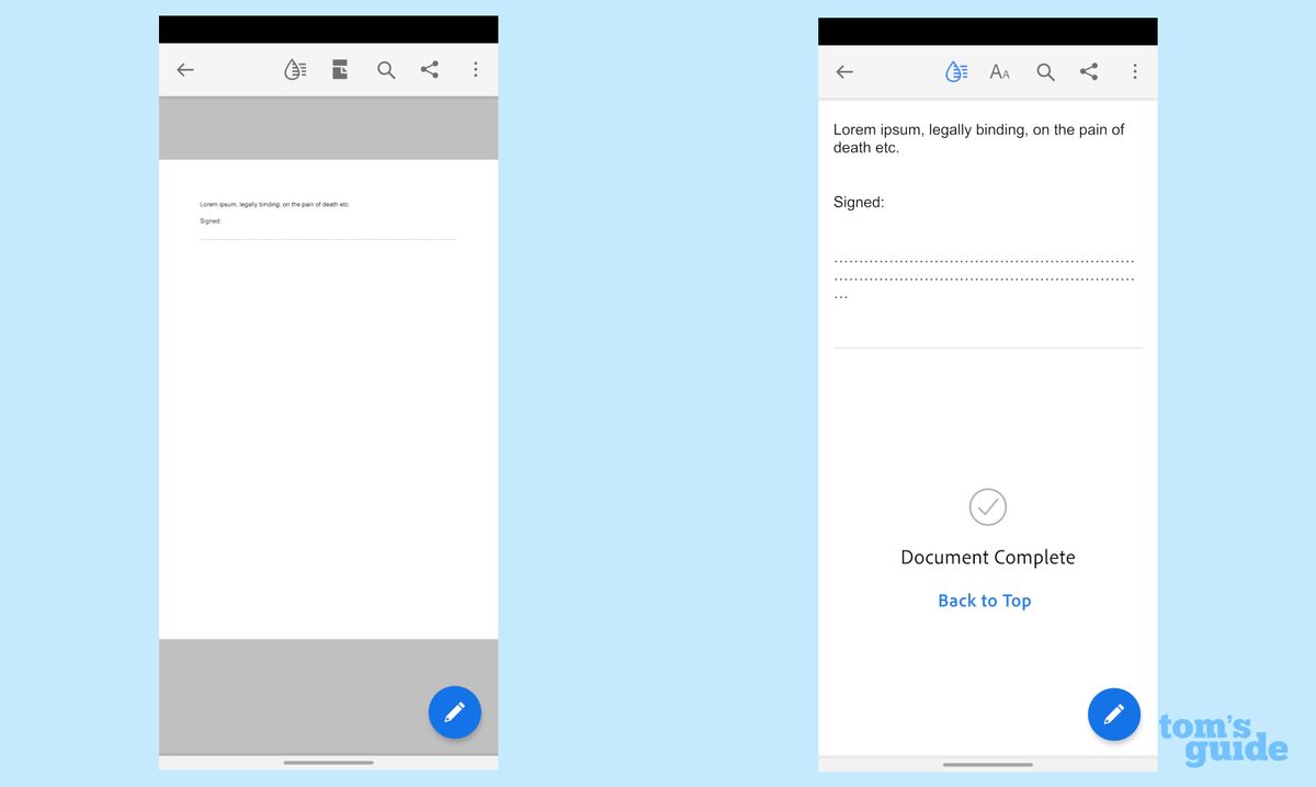 Here's how to sign documents on Android | Tom's Guide