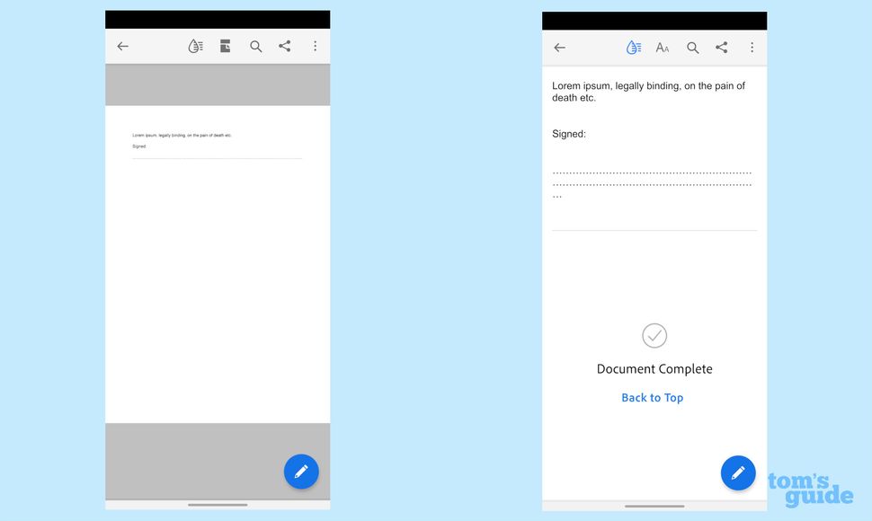 Here's how to sign documents on Android | Tom's Guide