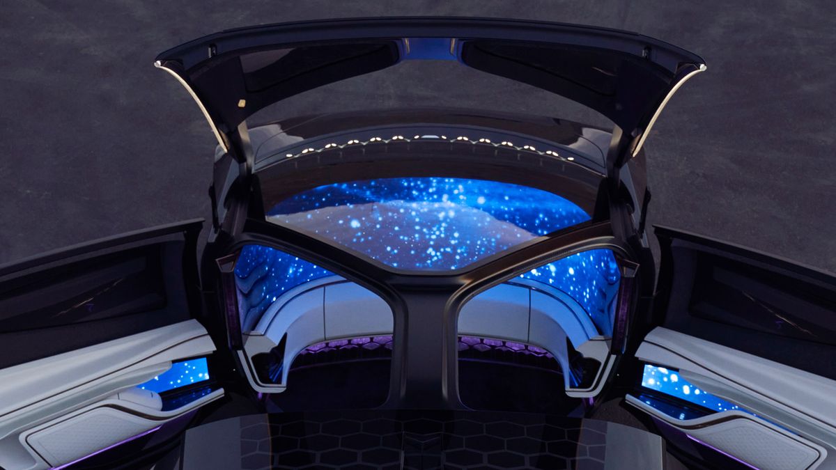 Cadillac InnerSpace concept is the two-seater autonomous EV of your ...