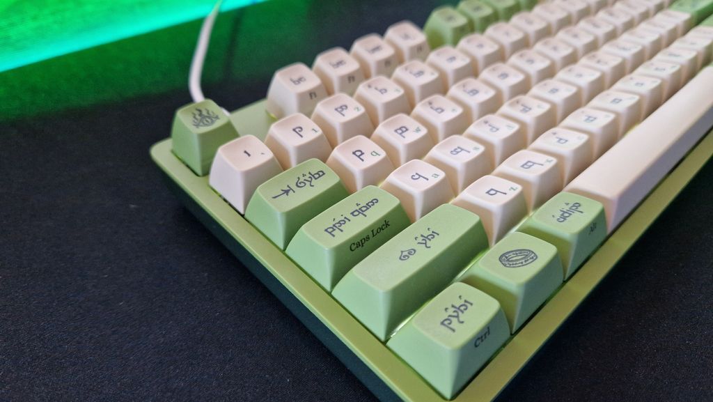 Drop + LOTR Elvish keyboard review: "Worthy of Tolkien himself ...