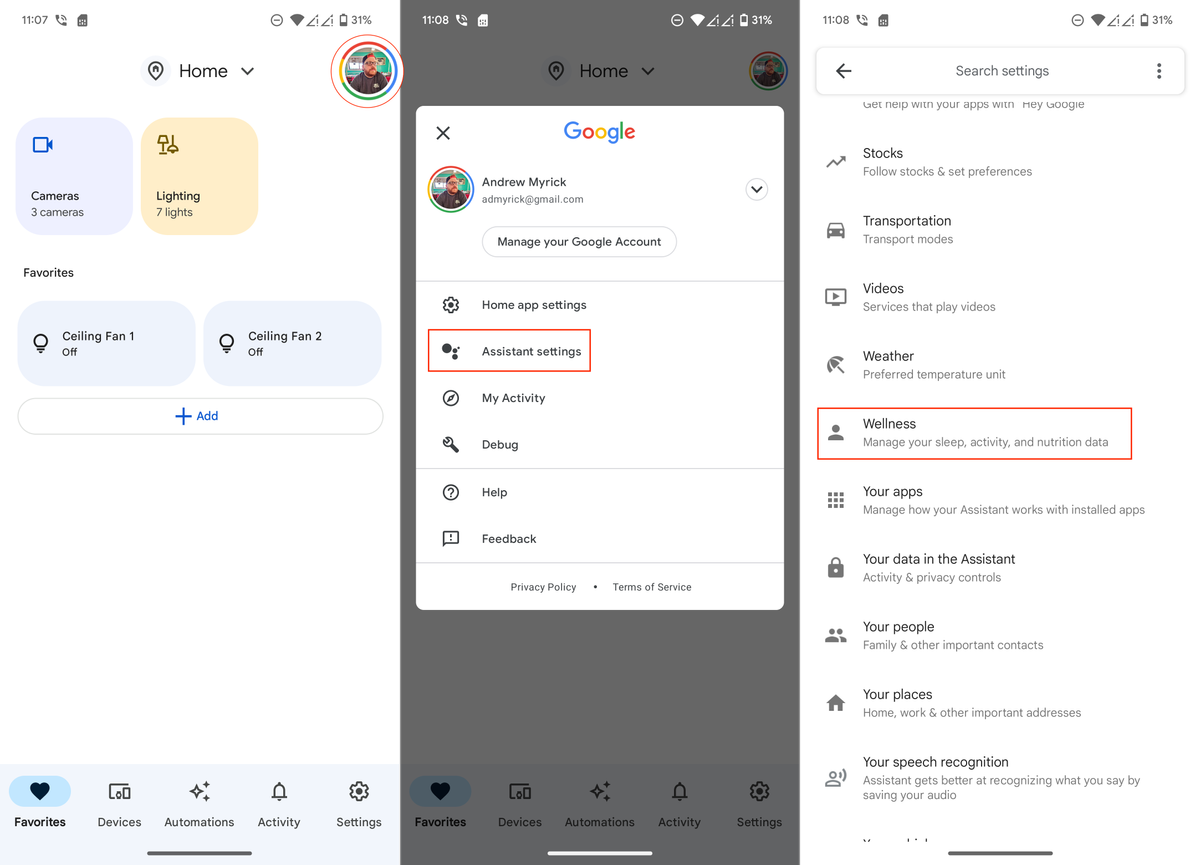 How to check your Fitbit or Google Fit activity on the Nest Hub | Android Central